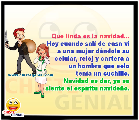 Chistes navideños - Que linda es la navidad